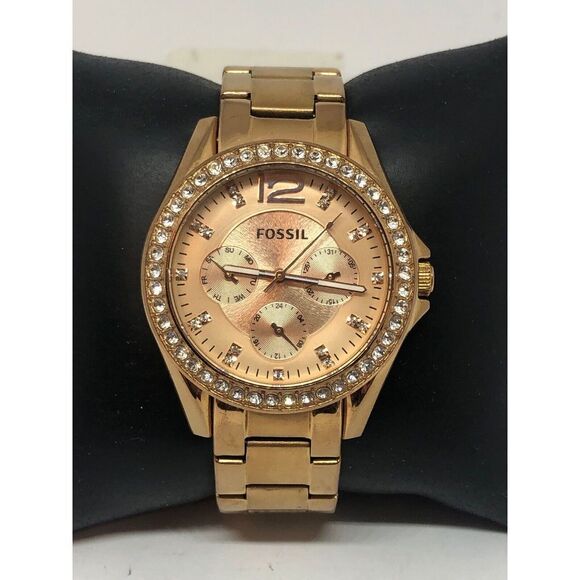 Fossil | Jewelry | Fossil Es281 Women Stainlesssteel Analog Dial Quartz ...